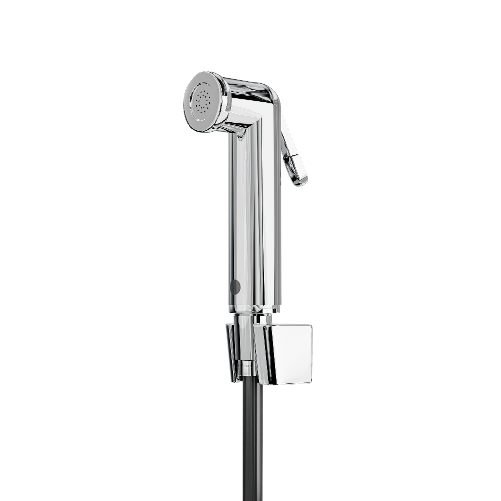 Fix Metal Siyah Shattaf Set – Diamond Duş
